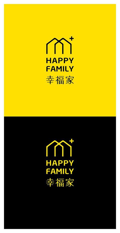 幸福家logo设计