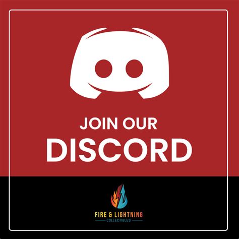 Join Our Discord Fire And Lightning Collectibles