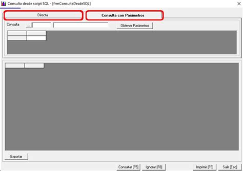 Sicoi Consultas Desde Script Sql Sicoi