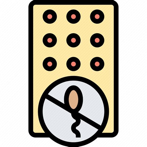 Contraceptive Pills Birth Control Pharmaceutical Icon Download On
