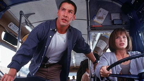 Watching Movies Keanu Reeves Wears A Casio G Shock On A Runaway Bus In