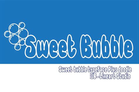 Sweet Bubble Font Dfonts