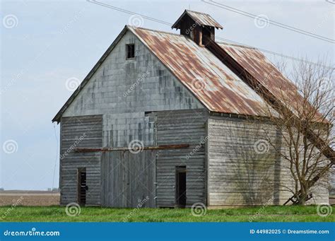 Corn Crib Barn Stock Image Image Of Grain Corn Farmer 44982025