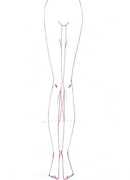 Как нарисовать маму длинные ноги