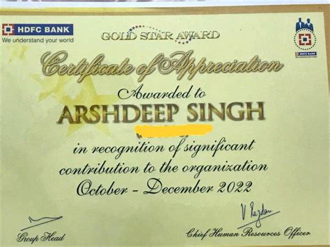 Arshdeep Singh On Linkedin Recognition Of Efforts 22 Comments