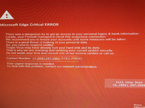 fixing microsoft edge critical error solved windows bulletin tutorials