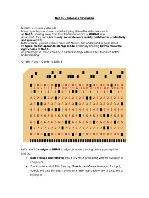 Nosql Database Revolution Resp Pdf No Sql Relational Database