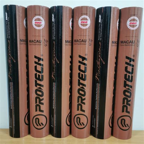 Protech Masterpiece Badminton Shuttlecock Shopee Singapore