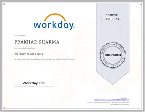 Workday Certificate Prakhar Sharma Pdf