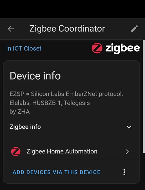 Adding Zigbee Devices In Zha Rhomeassistant