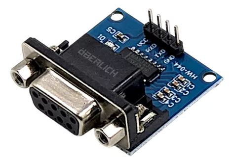 módulo adaptador serial para arduino db9 ttl a rs232 meses sin interés