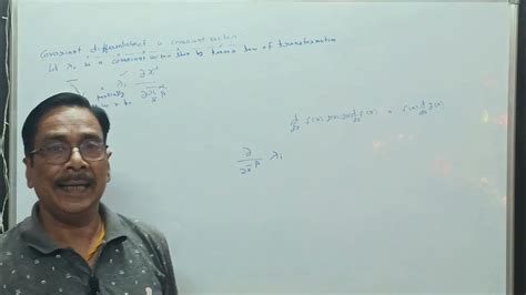 Covariant Differentiation Of Contravariant Vector Covariant Differentiation In Tensor Youtube