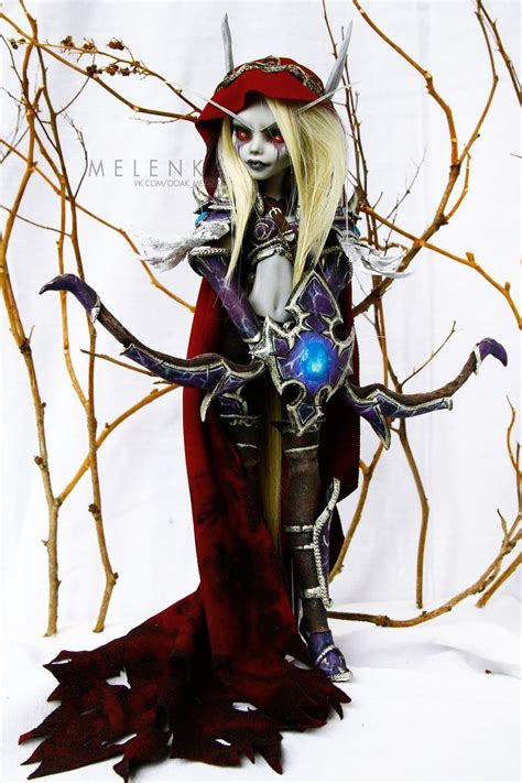 Sylvanas Windrunner By Melenka Custom Monster High Dolls Monster