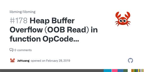 Heap Buffer Overflow Oob Read In Function Opcode Decompilec 957 · Issue 178 · Libming