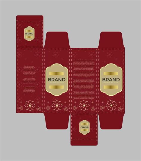 Packaging Templatepackaging Box Template 34822392 Vector Art At Vecteezy