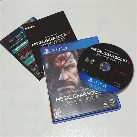 Metal Gear Solid V Ground Zeroes Video Gaming Video Games