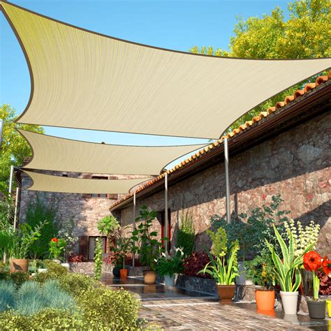 Squarerectangle Sun Shade Sails Custom Sizes Shademart Shademartusa