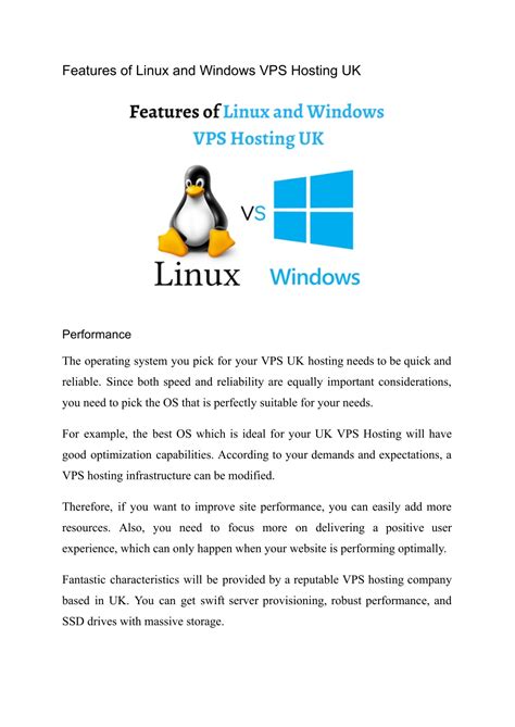 PPT What Is The Difference Between Linux And Windows VPS UK PowerPoint Presentation ID