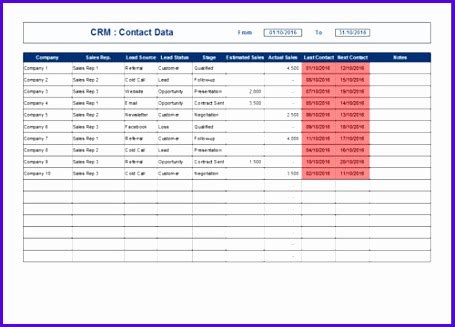 12 Contact Excel Template Excel Templates Excel Templates