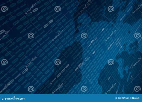 Abstract Blue Technology Background Stock Illustration Illustration Of Concept Design 173289594
