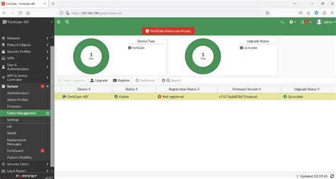 My Network Security Journal Fortigate Firewall Firmware Upgrade