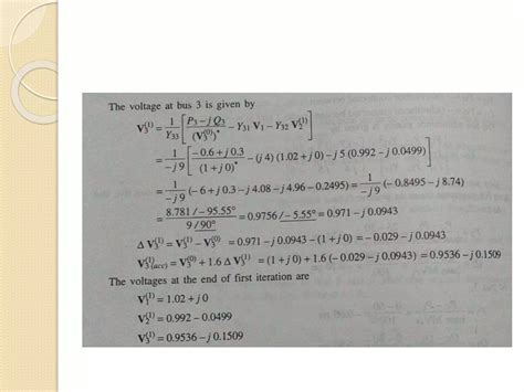 Gauss Siedel Method Of Load Flow Pptx Physics Science
