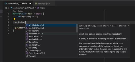 Code Completion Is Missing Some Items · Issue 2797 · Dart Codedart Code · Github