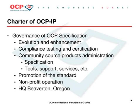 ppt ocp ip corporate introduction powerpoint presentation free