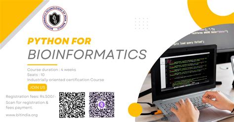 Bioinformatics Technologies Of India On Linkedin Python