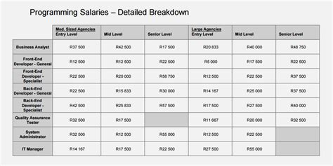 How Much Programmers And Designers Get Paid In South Africa