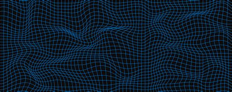 Abstract Curve Black Grid Wireframe Landscape Vector Architecture Illustration Stock