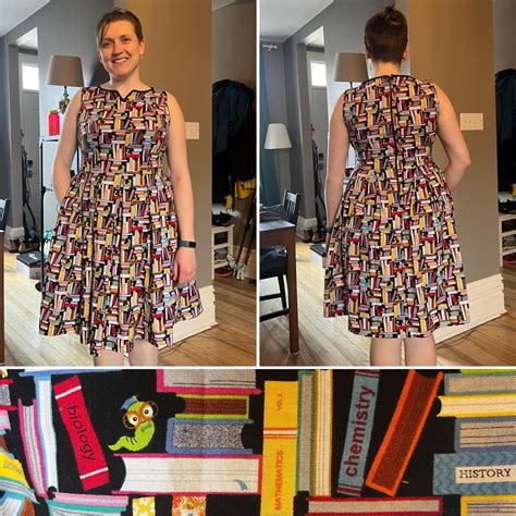 Sewed My First Dress Yes I Am A Teacher And A Bookworm Rsewing