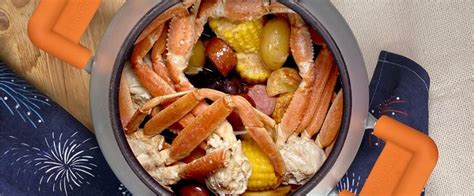 Carolina Crab Boil Recipe Crab Boil Crab Kielbasa Sausage