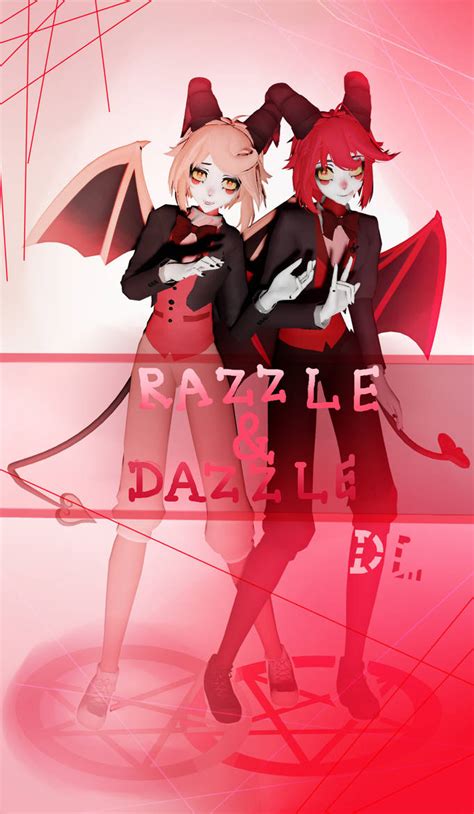 Mmd Dl Hazbin Hotel Razzle And Dazzle By Sendiemmd On Deviantart