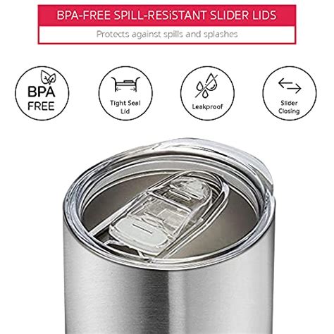 Stainless Steel Wine Glasses Double Walled Insulated Set Of 2 Unbreakable Goblets Metal