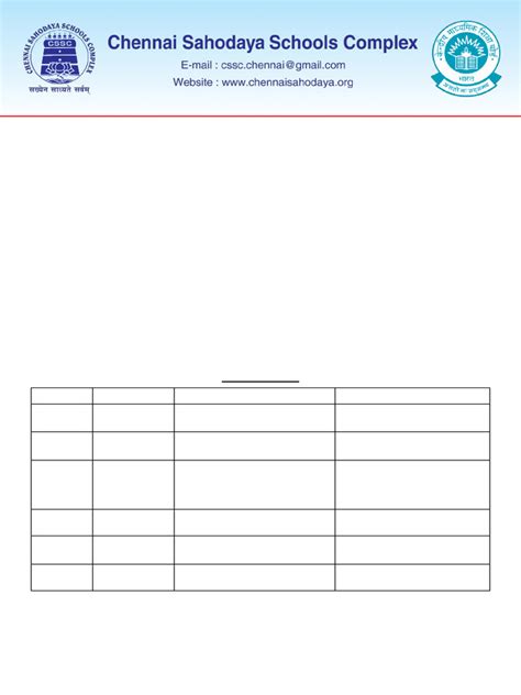 Cssc Class 10 Exam Schedule 2025 Pdf Science