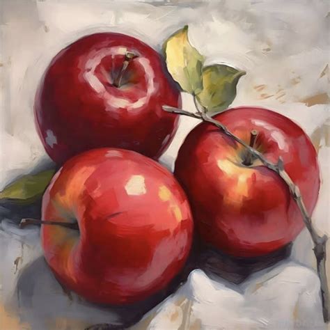 Dpw Original Fine Art Auction Five Delicious Apples © Beverly