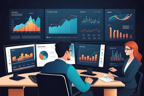 Premium Photo Flat Vector Design Statistical And Data Analysis For