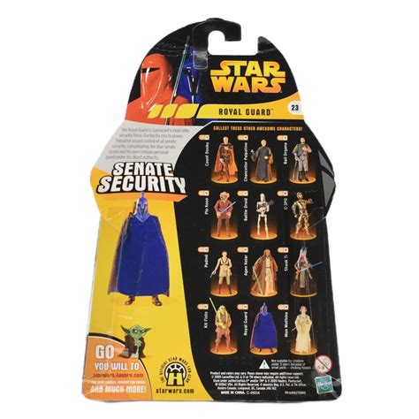 Star Wars Revenge Of The Sith Blue Royal Guard Senate Security