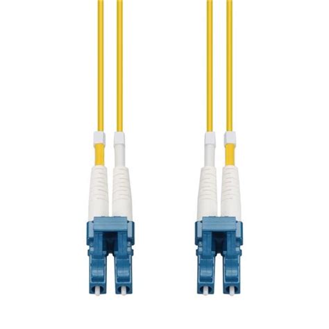 4m Lc To Lc Yellow Os2 Duplex Ofnr Riser Rated Smf Fiber Patch Cable