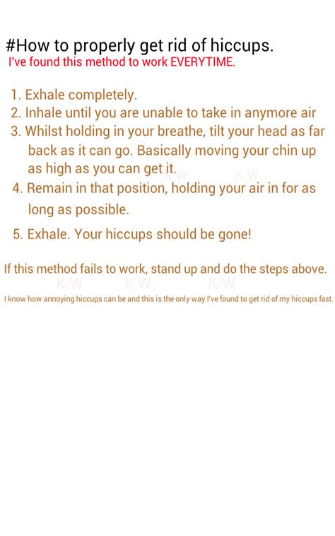 Howto Get Rid Of Hiccups In Seconds Get Rid Of Hiccups Hiccup Cure