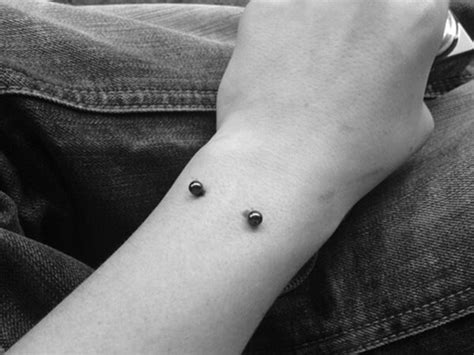 87 Bold And Exciting Places To Get Your First Surface Piercing Border Tattoo
