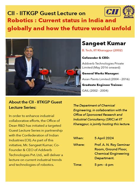 Cii Iitkgp Guest Lecture Pdf