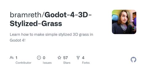 Network Graph · Bramrethgodot 4 3d Stylized Grass · Github