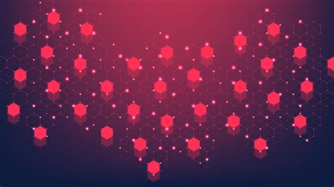 연결된 선과 점으로 육각형 추상 그리드 배경 미묘한 다각형이 있는 육각형 디지털 패턴 선형 기하학적 질감 육각형 벡터 일러스트레이션 생물학에 대한 스톡 벡터 아트 및 기타