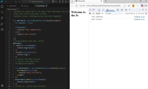 Javascript Asyncprogramming Promises Webdevelopment