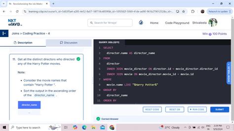 Shivaleela Telu On Linkedin Learningprogress Nxtwave Sql Ccbp Consistency