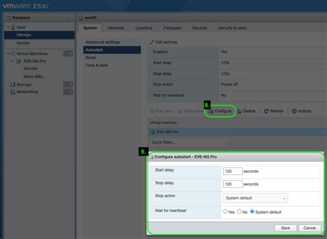 How To Enable Vm Autostart On Vmware Esxi 70