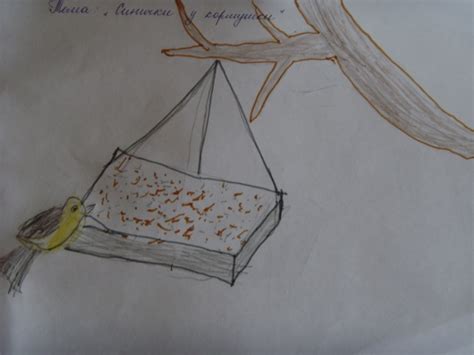 Как Нарисовать Кормушку Для Птиц 63 Фото