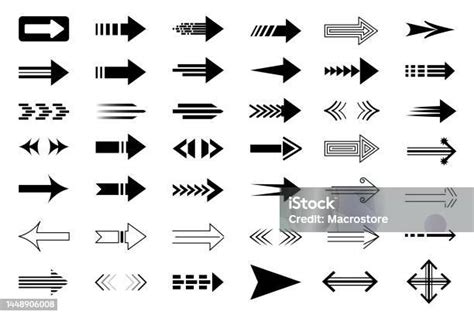 화살표는 평면 디자인으로 설정된 그래픽 요소를 격리합니다 다양한 검은 선 커서와 방향 포인터 응용 프로그램 인터페이스를위한 탐색 화살촉 버튼 번들 벡터 그림입니다 0명에
